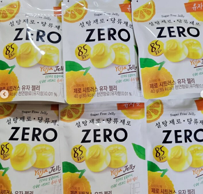 【首爾先生mrseoul】韓國樂天 LOTTE ZERO 柚子口味軟糖 40g 2025.10.28 | 首爾先生mrseoul | 樂天市場Rakuten