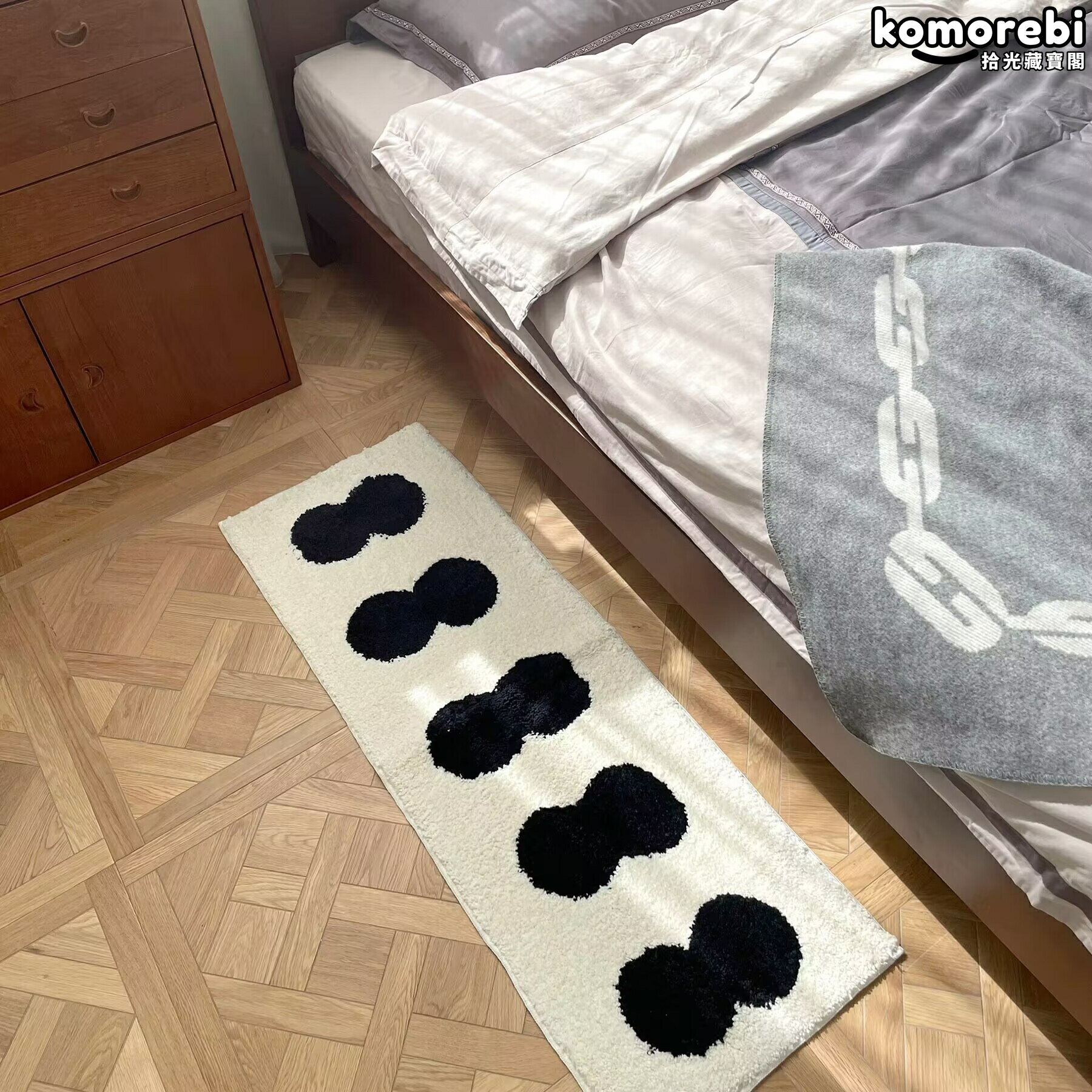 【加厚吸水防滑】植絨地毯 床邊毯 茶几墊 地墊 地毯 長絨地毯 客廳臥室地毯 北歐ins風 簡約素色 可機洗 耐磨不掉毛 | 拾光藏寶閣 ...