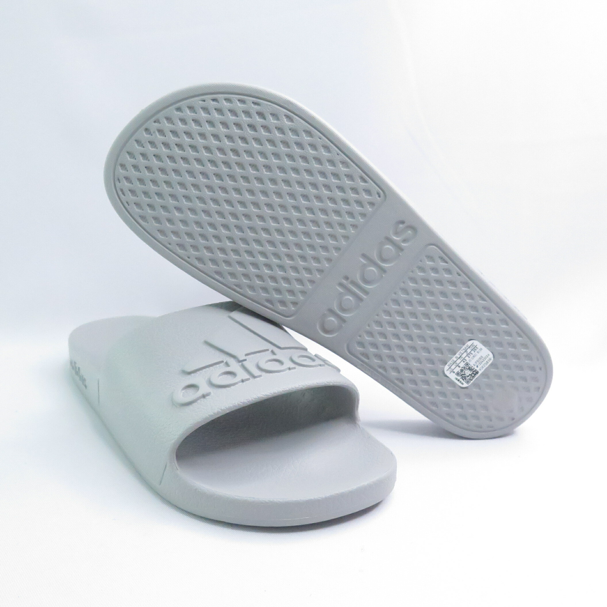 ADIDAS IF6068 ADILETTE AQUA 男女拖鞋 運動拖鞋 灰【iSport愛運動】 | ISPORTSHOP直營店 | 樂天 ...