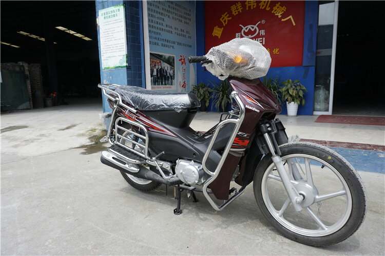 楓林宜居 適用于豪爵彎梁車UG110國四HJ110-8載重側翻板大腳踏板后貨架改裝 | 楓林宜居 | 樂天市場Rakuten