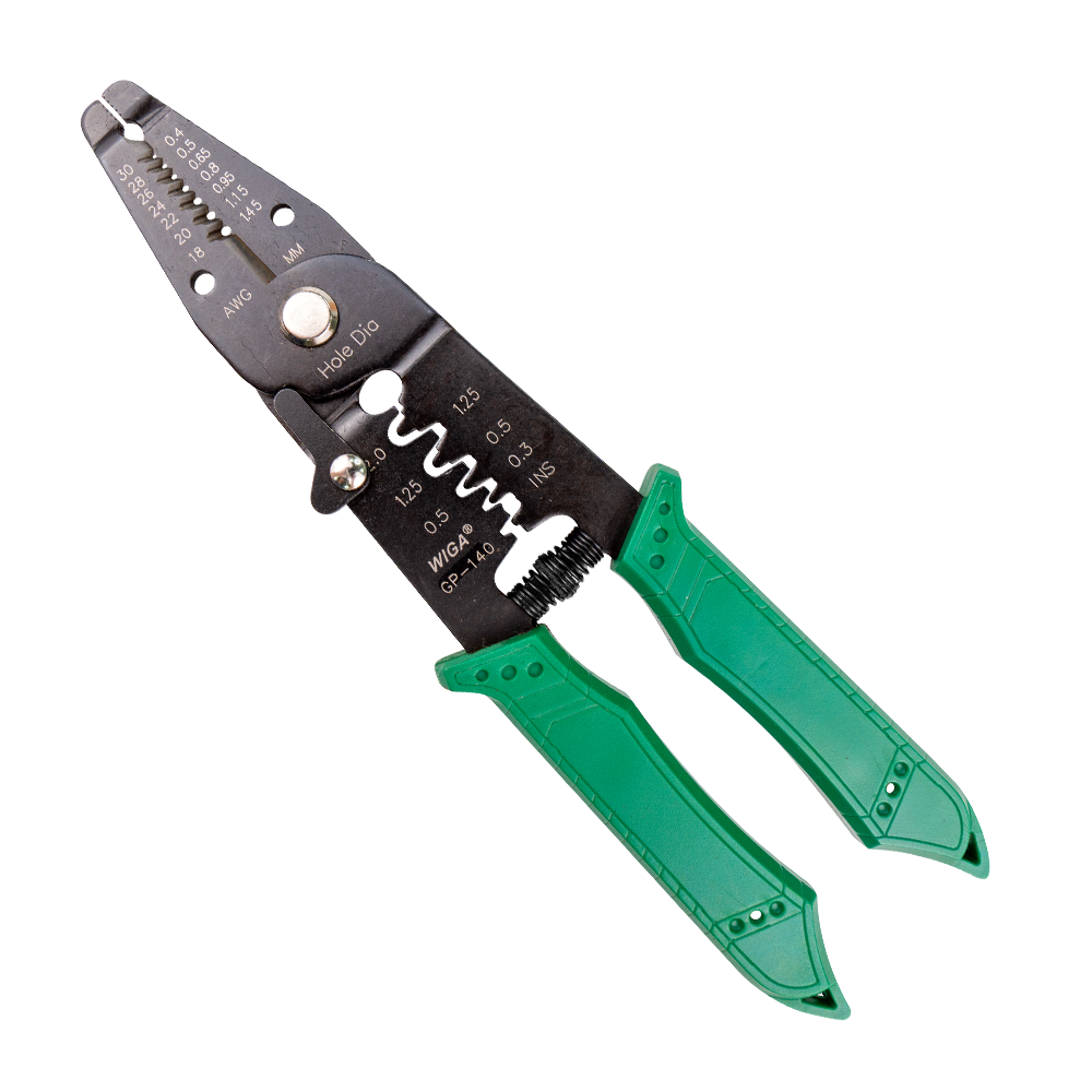 WIGA 威力鋼 GP-140 8吋 多功能剝線鉗(壓著鉗) | 威力鋼工具旗艦店直營店 | 樂天市場Rakuten