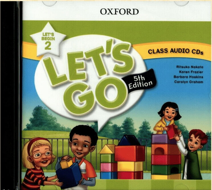 Let’s Go Class Audio CD Let’s Begin 2 (x2) (5版) Nataka OXFORD | 華通書坊 ...