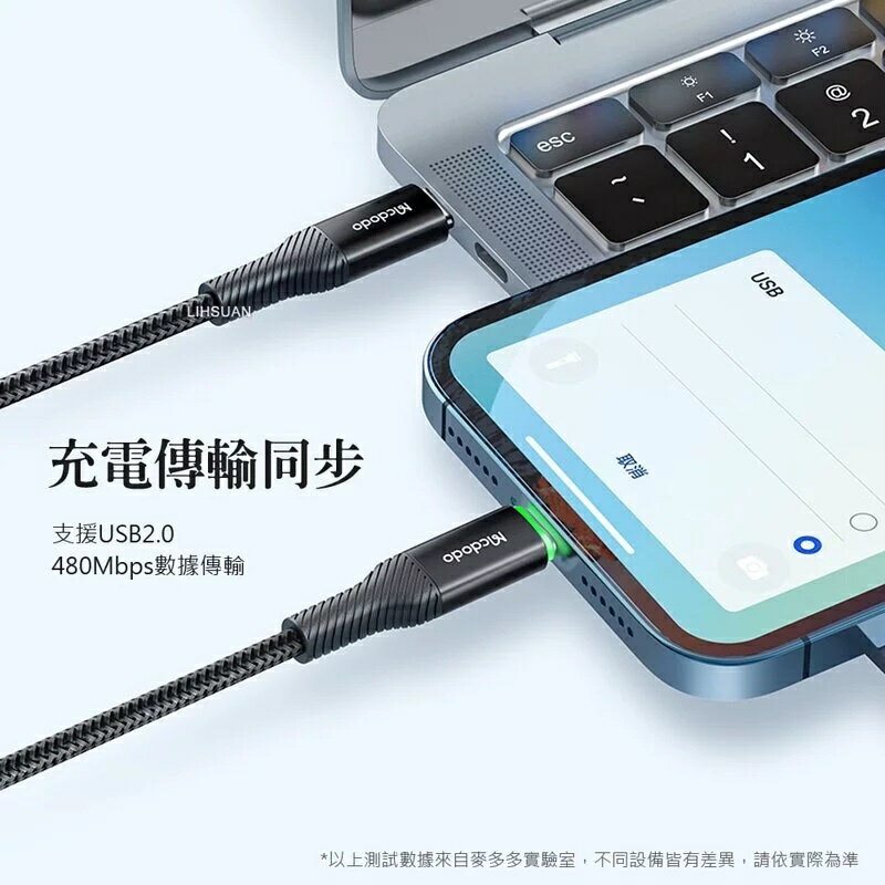 Mcdodo type-c to lightning/iphone/PD智能斷電充電線傳輸線快充線 飛速 1.2M | 阿晢3C | 樂天市場Rakuten