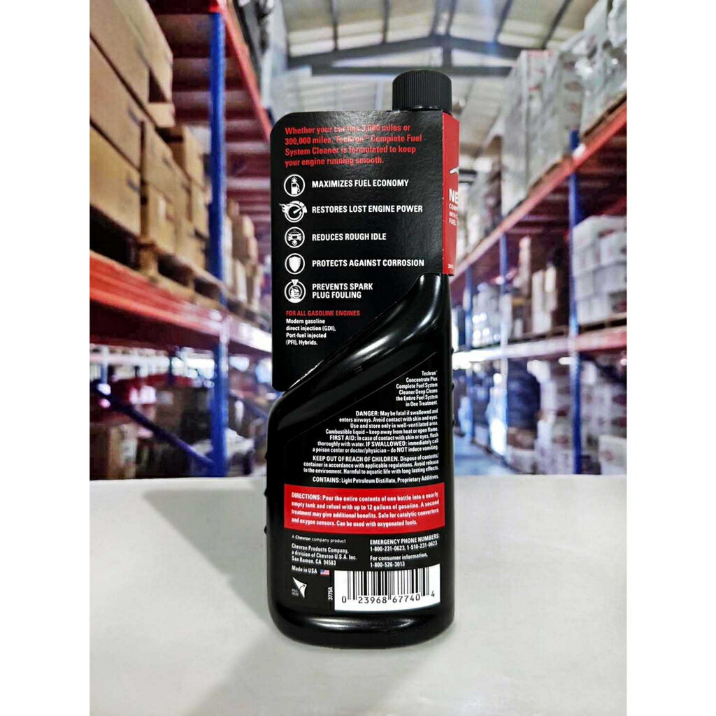 Chevron 67740 Techron Concentrate Plus Fuel System Cleaner, 49% OFF