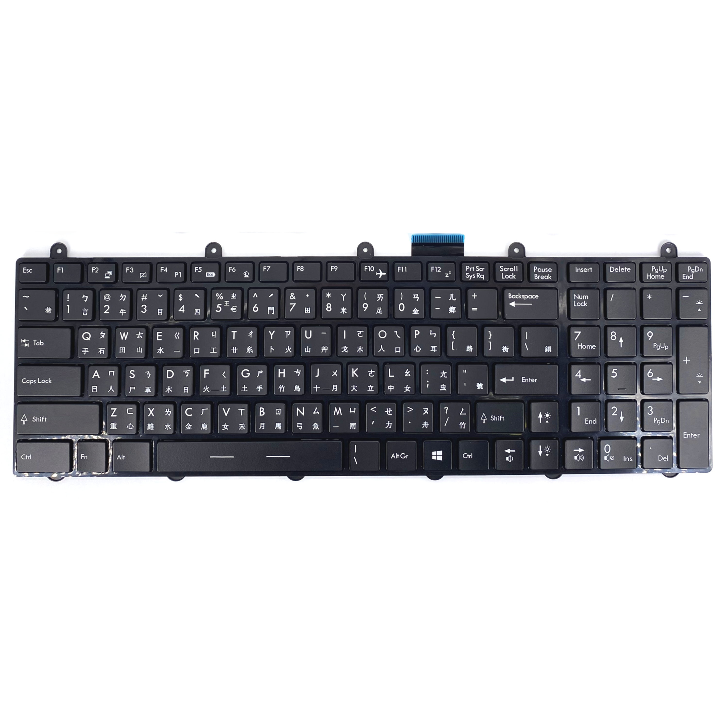 MSI 微星 GE60 全新品 繁體中文 背光款 筆電 專用 鍵盤 GE60 0ND 2OC 2PE 2PF GE70 2OE 2PE 2QD ...