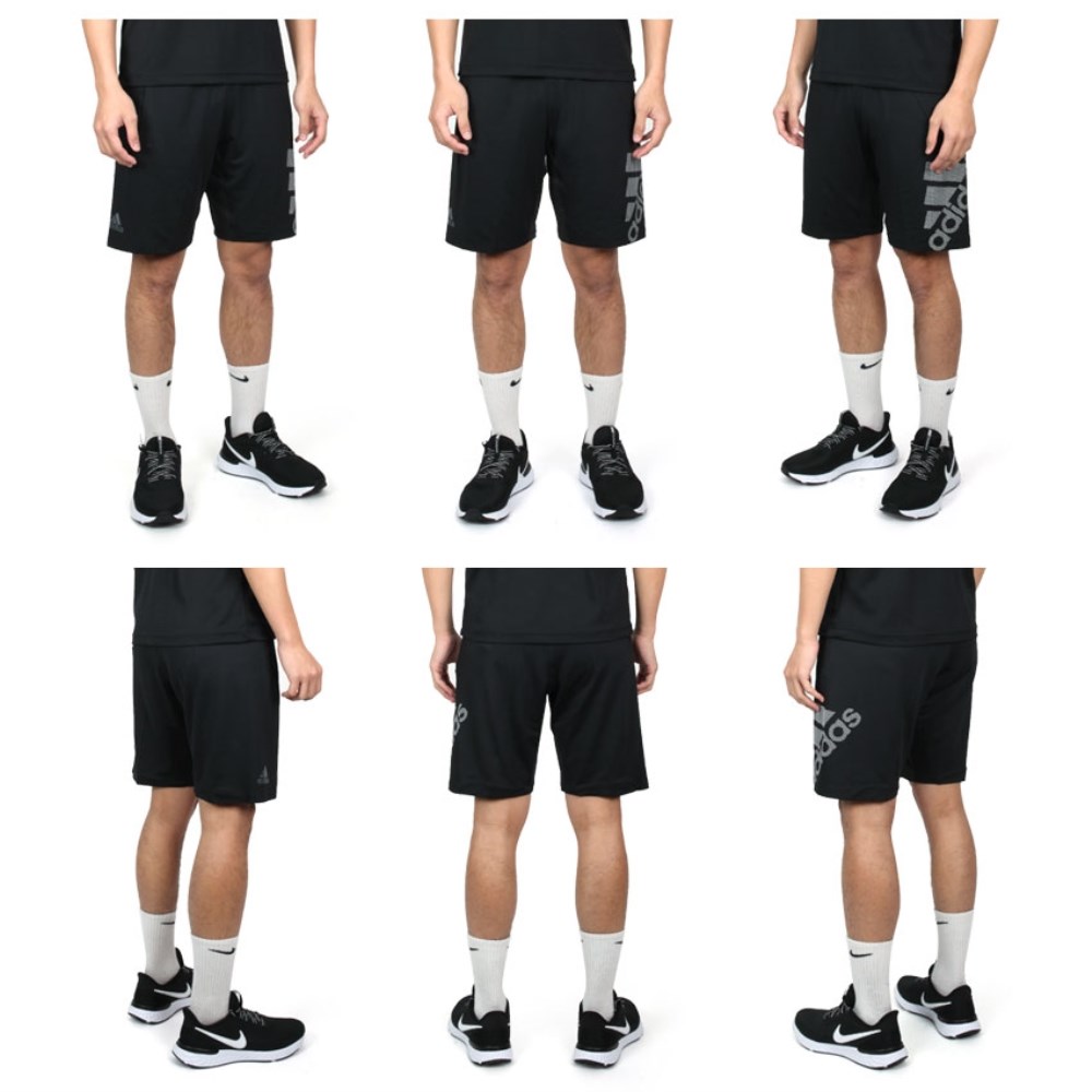 ADIDAS 男運動短褲(4KRFT 亞規 吸濕排汗 大LOGO 針織 五分褲 愛迪達「DU0934」≡排汗專家≡ | 排汗專家直營店 ...