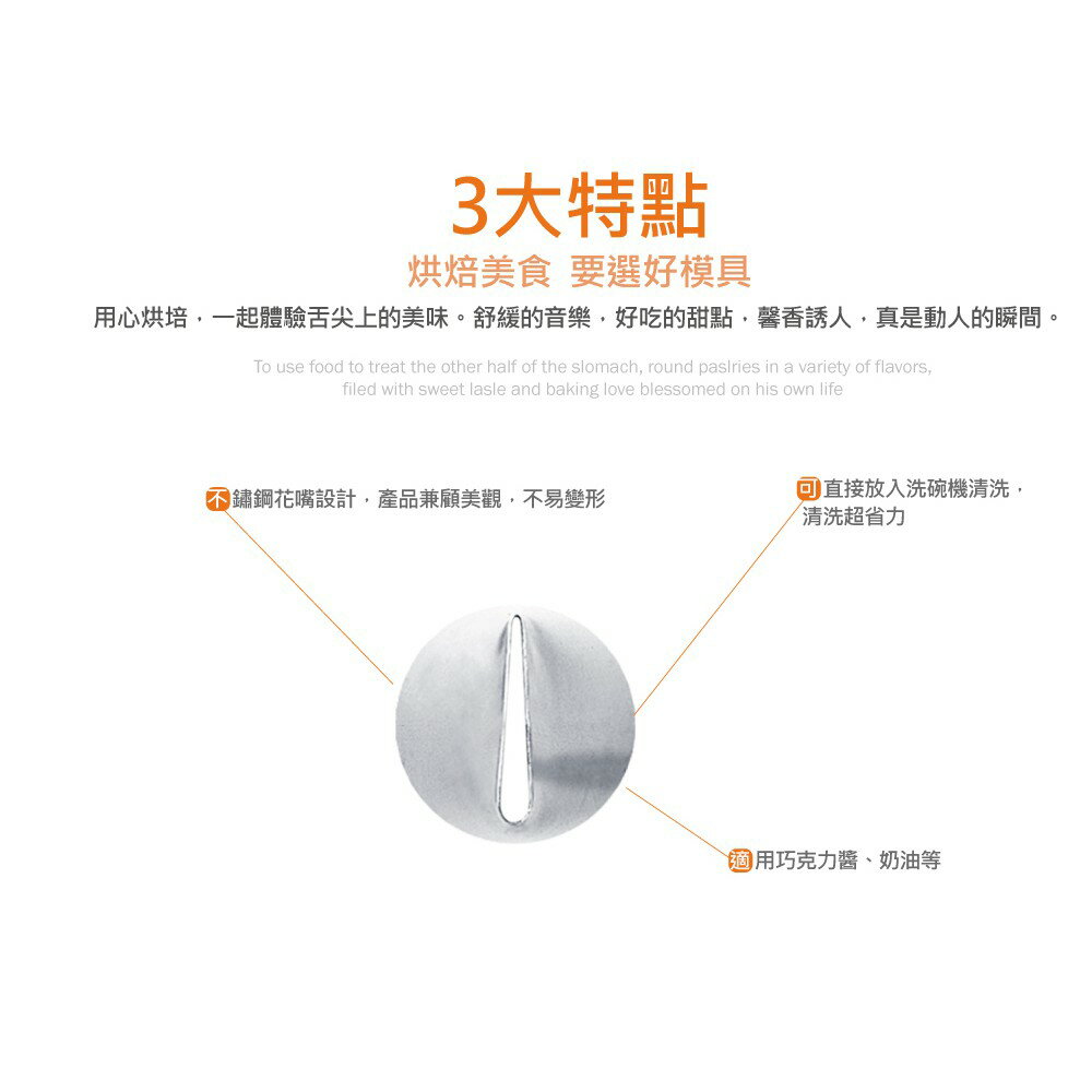 【SANNENG 三能官方】玫瑰花嘴7-中 SN7026 | 三能SANNENG食品烘焙器具 | 樂天市場Rakuten