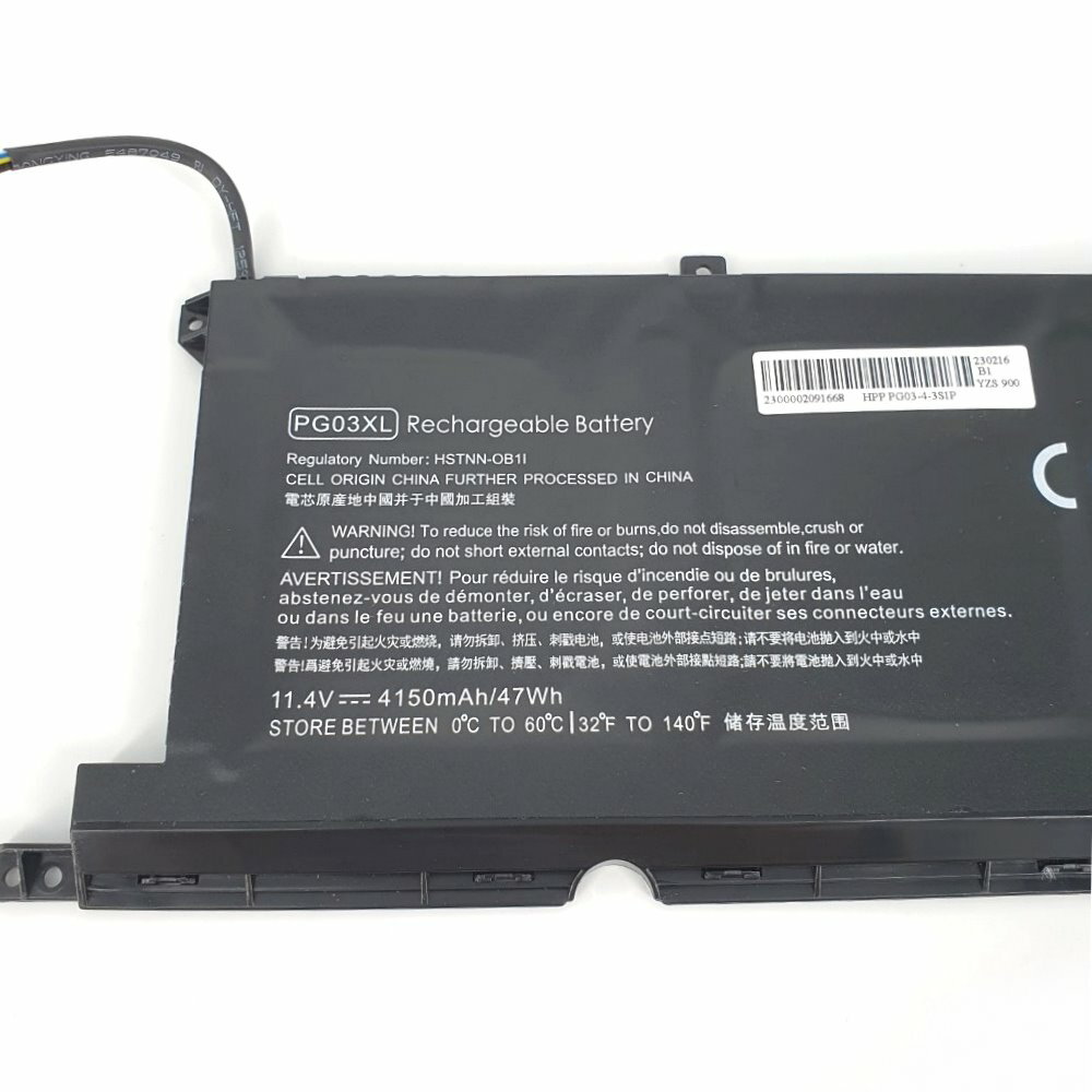 HP 惠普 PG03 PG03XL 原廠規格 電池 Pavilion Gaming 15-dk 15-ec 16-A Spectre X360 ...