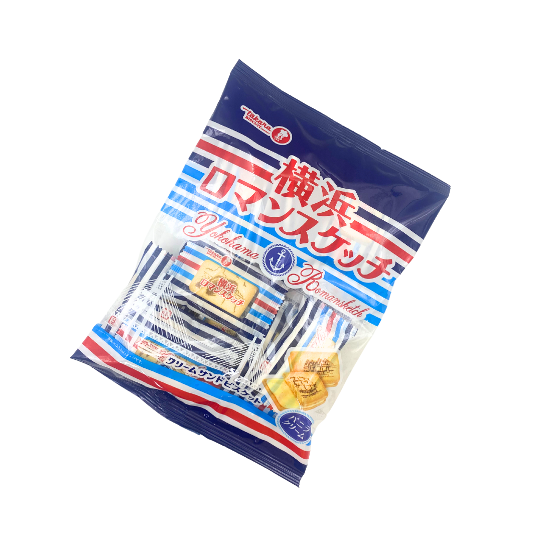 🇯🇵 日本 Takara 寶製菓 夾心 餅乾 奶油鹹味 110g｜橫濱香草 117g | 東芳小舖直營店 | 樂天市場Rakuten