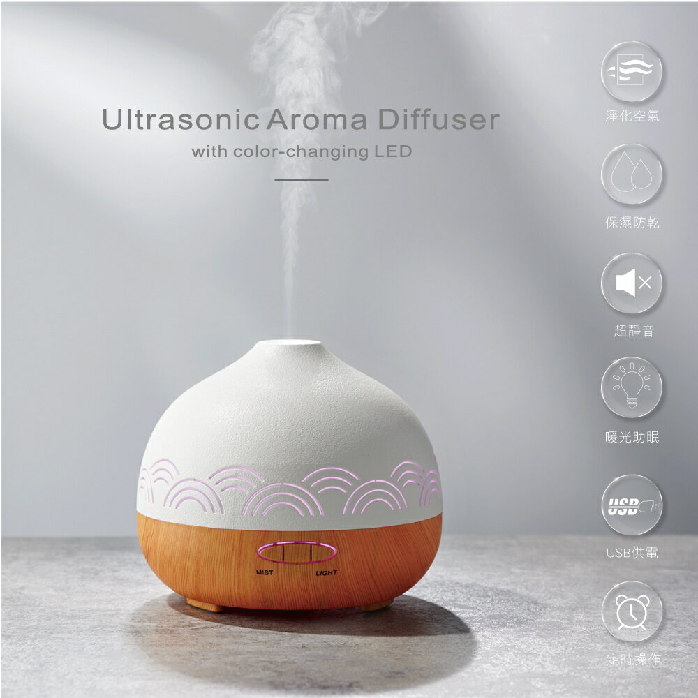 【KINYO】超聲波香氛水氧機(ADM) 加濕器 定時 漸變燈 USB供電 | 可配合香燻 | KINYO 官方旗艦店 | 樂天市場Rakuten