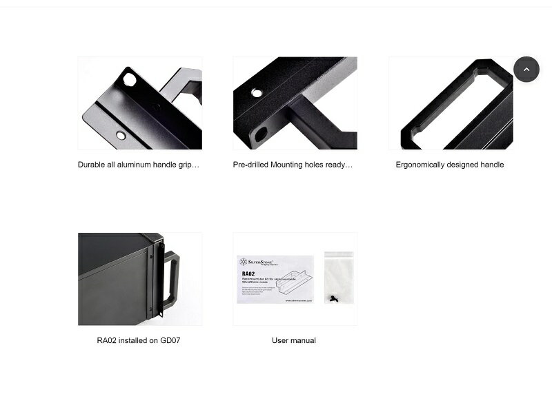 【4%回饋+滿千折百】SilverStone 銀欣 RA02 手把/SST-RA02B | 米特3C數位 | 樂天市場Rakuten