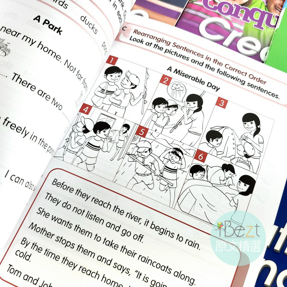 Conquer Creative Writing(六冊) | 創意寫作 |外文 | SAP | 教材 |詞彙 |語法 |填空 |閱讀 |改錯 ...