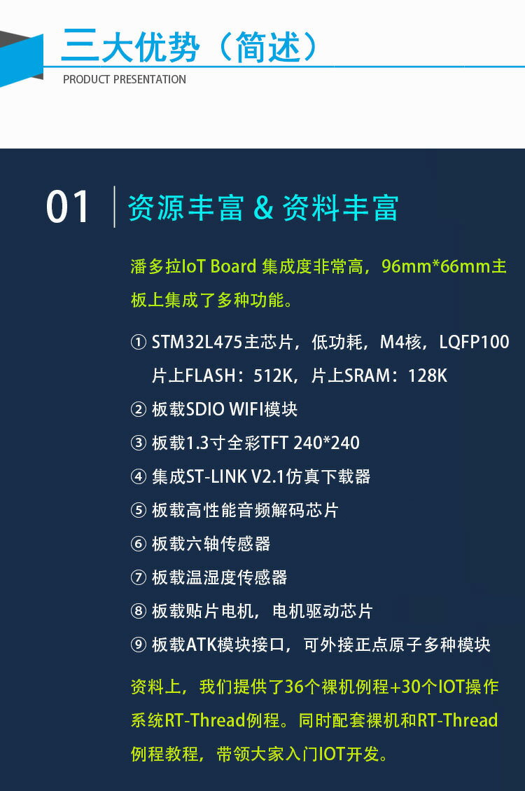 正點原子潘多拉STM32L475物聯網開發板 IoT Board RTThread聯合 | 協貿國際日用品生活11館 | 樂天市場Rakuten