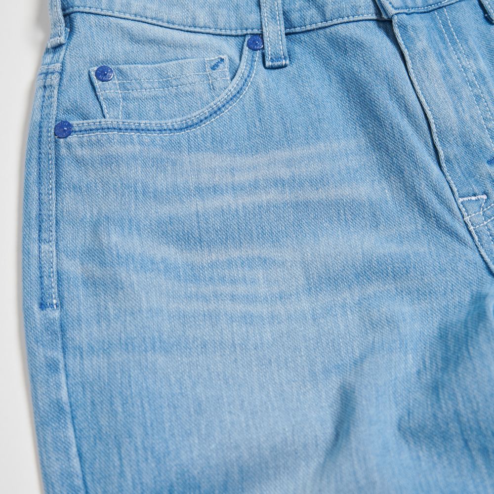 EDWIN EDGE x JERSEYS 迦績 超彈力丹寧錐形牛仔褲-女款 石洗藍 | EDWIN官方旗艦店直營店 | 樂天市場Rakuten