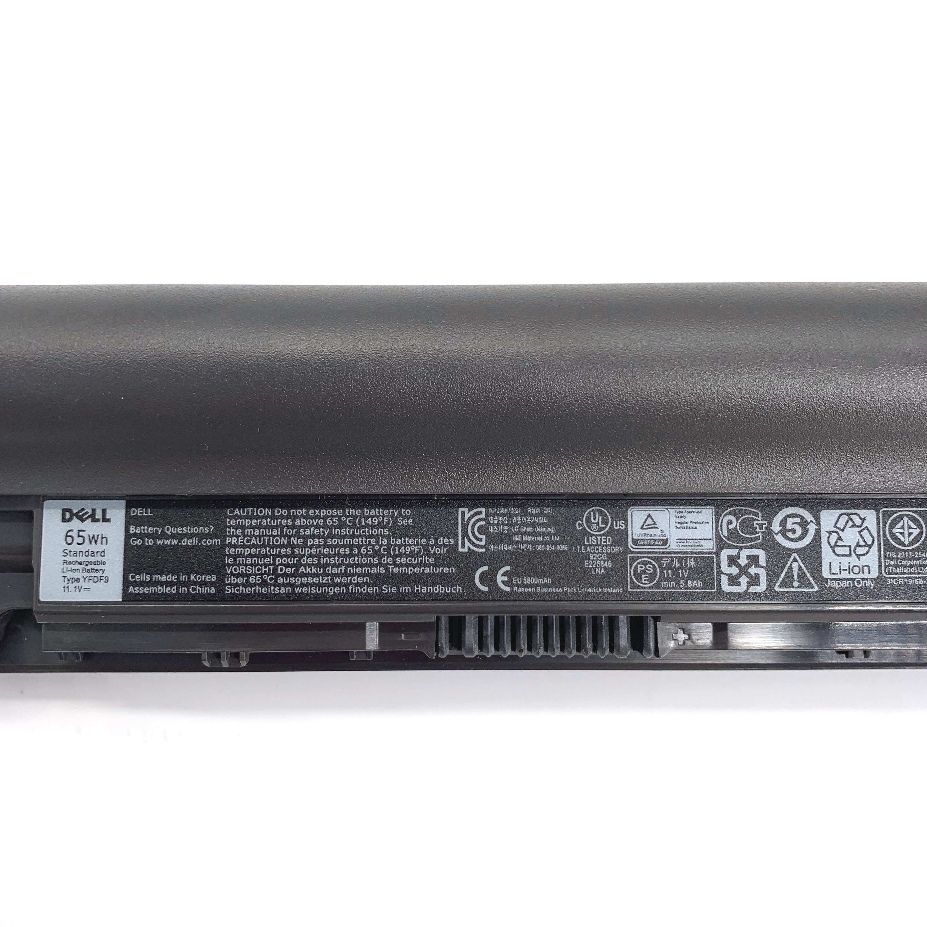 DELL YFDF9 6芯 原廠電池 Latitude 13 3340 E3340 V131二代系列 451-BBIY 5MTD8 YFOF9 ...