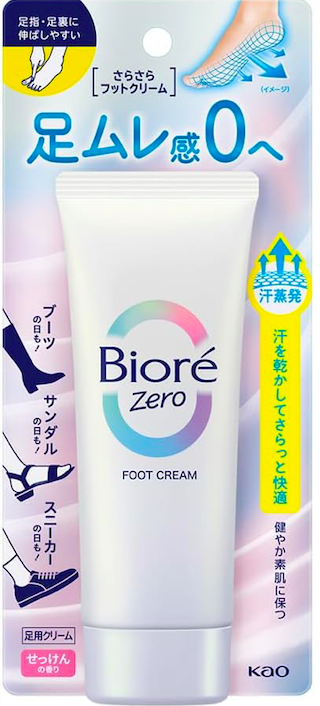 日本製 Biore zero 足部清爽凝乳 70g 乾爽 解決腳臭 乾燥 夏天必備 解決悶臭 皂香 清爽 不黏膩【小福部屋】 | 小福部屋 | 樂天市場Rakuten