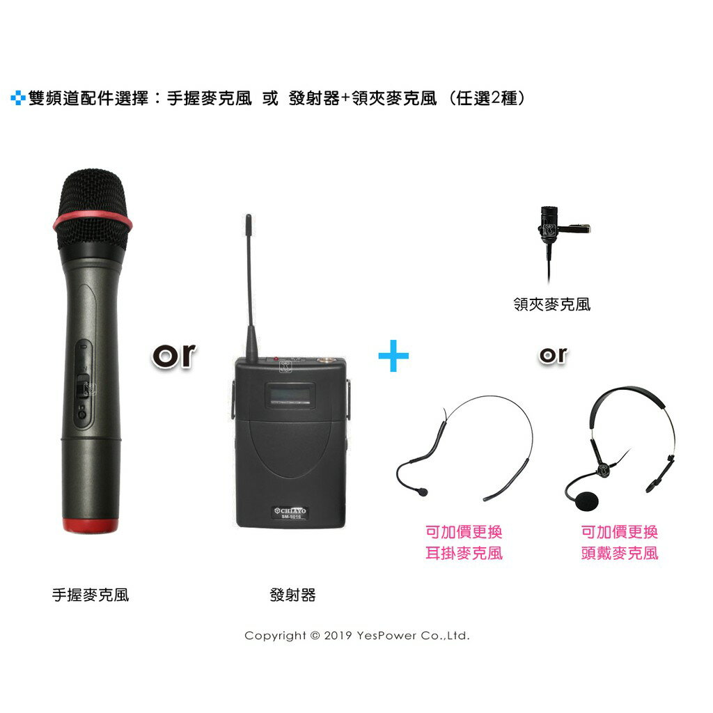 Stage Pro CHIAYO 150W雙頻無線擴音機/無線混音擴音機系統/CDMP3/USB/SD卡 | 悅適影音教學導覽用品 | 樂天市場Rakuten