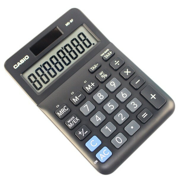 CASIO 卡西歐 計算機 MS-8F/一台入(定450) 8位數 計算機 商用桌上型 大型顯示幕計算機 獨立記憶體 | 旻泉精品批發網直營店 | 樂天市場Rakuten