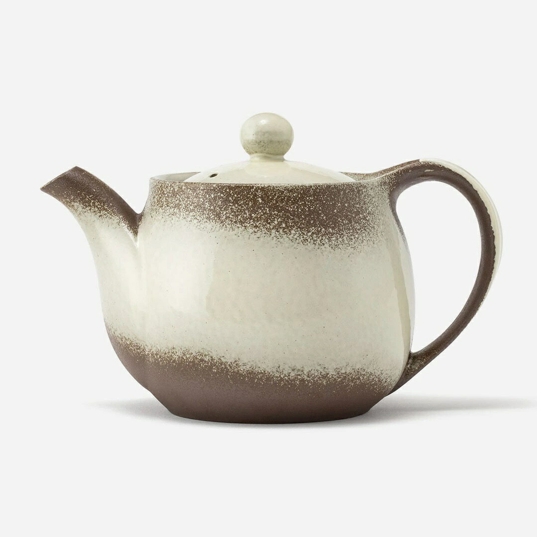 日本製🇯🇵 KEYUCA 萬古燒喫茶平網茶壺 380ml 美濃燒 茶具 手工製作 日式風情 泡茶 送禮 【小福部屋】 | 小福部屋 | 樂天市場Rakuten