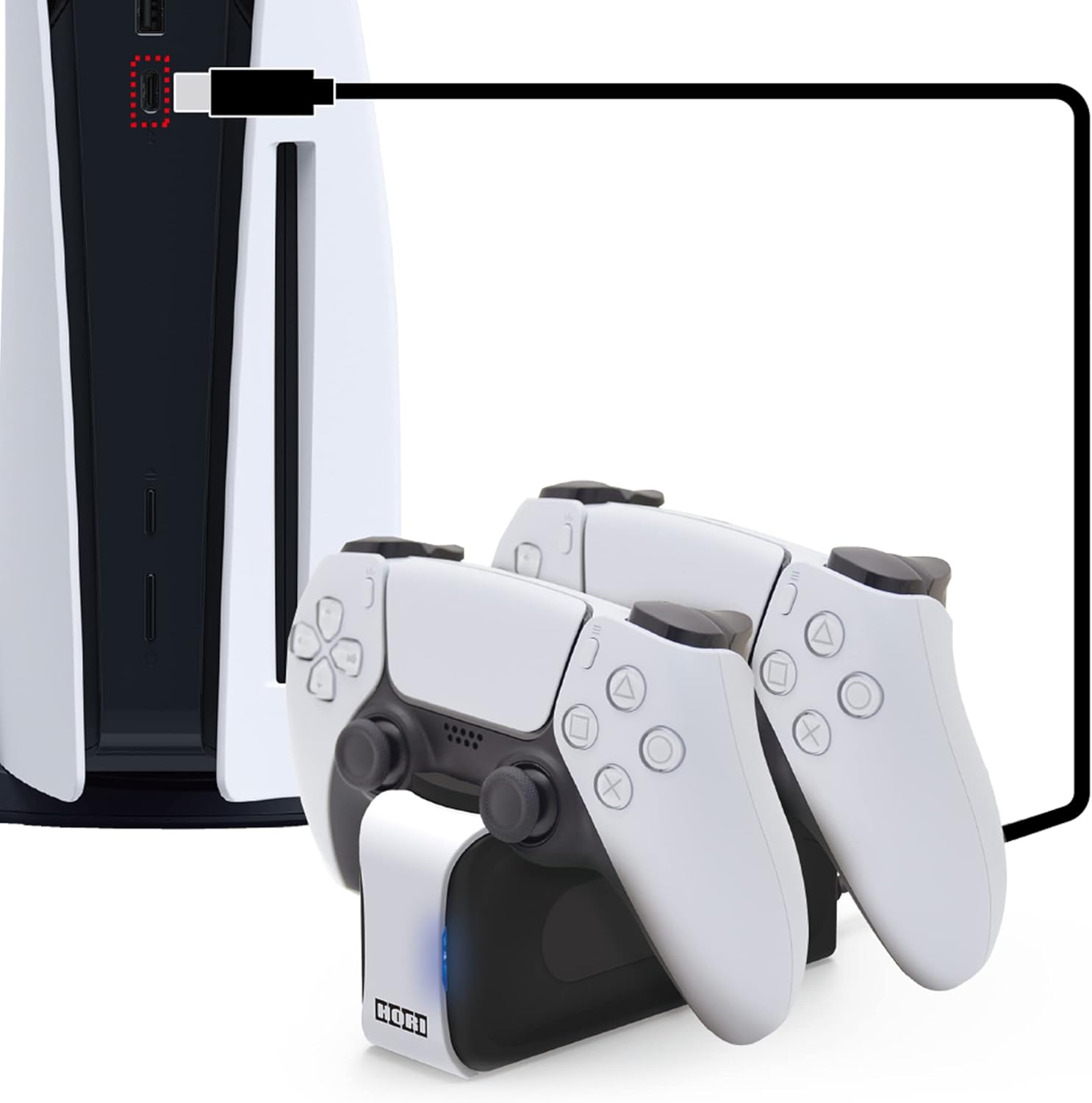 【SONY授權】日本 HORI SPF-012 雙手把充電座 遊戲手把 無線控制器 Dual Sense 座充架 PS5【小福部屋】 | 小福部屋 | 樂天市場Rakuten