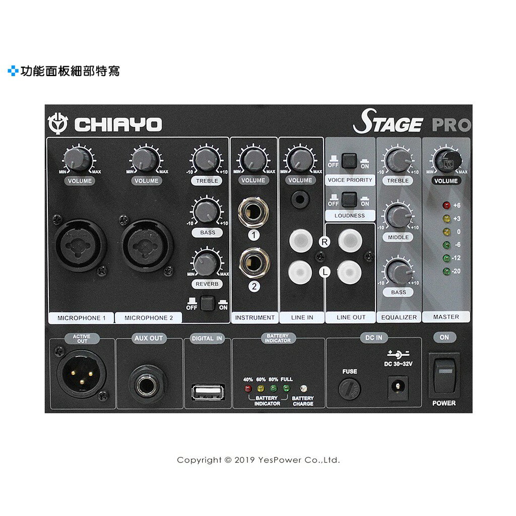 Stage Pro CHIAYO 150W雙頻無線擴音機/無線混音擴音機系統/CDMP3/USB/SD卡 | 悅適影音教學導覽用品 | 樂天市場Rakuten