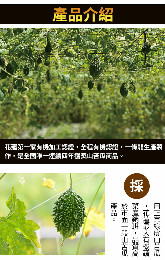 【花蓮壽豐 淺草堂】正宗綠皮有機山苦瓜茶X1盒 (3gX12入/盒) | 農情市集直營店 | 樂天市場Rakuten