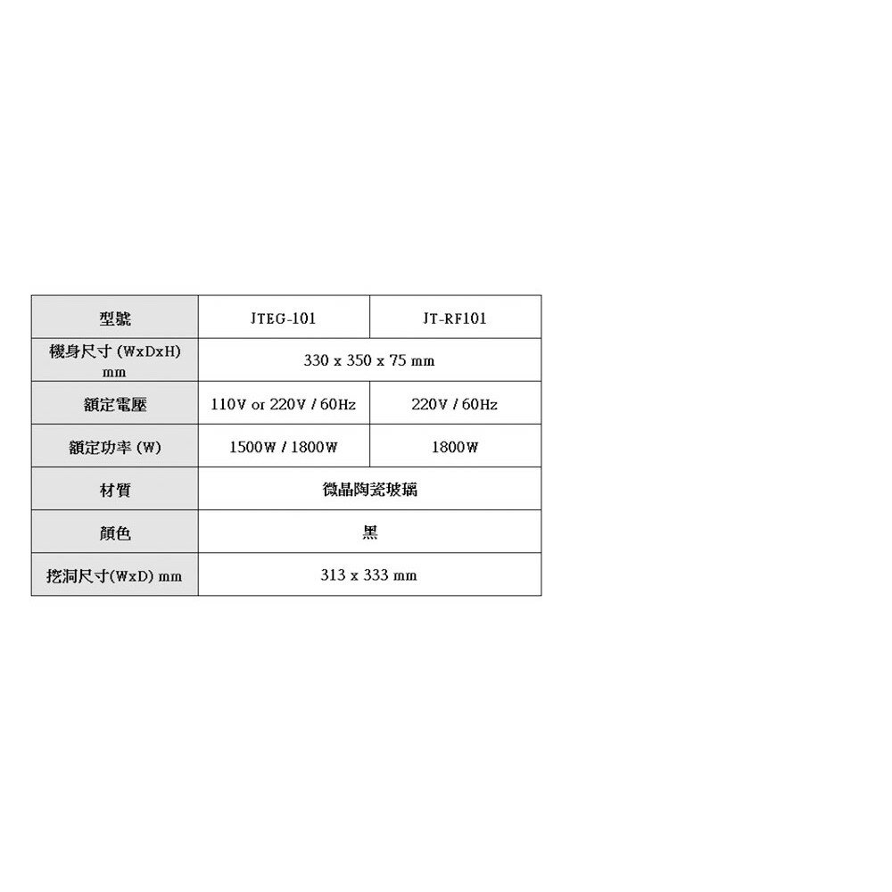 高雄 喜特麗 JTEG-101 單口 電陶爐 實體店面 可刷卡 含運費送基本安裝【KW廚房世界】【領券滿額再折千10/31止】 | KW廚房世界 | 樂天市場Rakuten