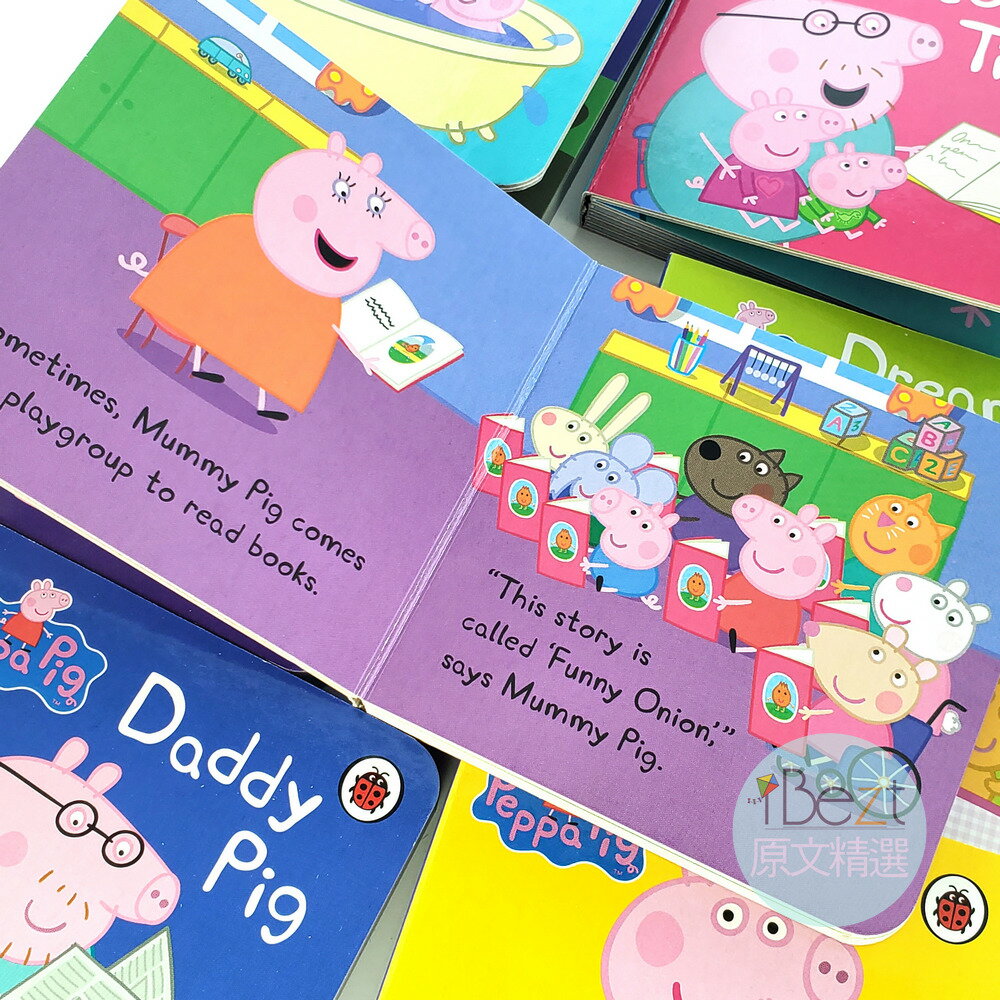 Peppa Pig My First Little Library(8 Books) | 佩佩 | 粉紅豬 | 紙板 | 硬頁 | 家人 ...