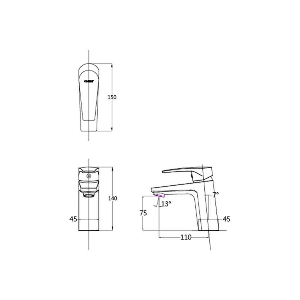 CAESAR 凱撒衛浴 B390C B390CB B390CW 單孔面盆龍頭 衛浴龍頭 省水起泡 免運【領券滿額再折千9/30止】 | INFMARC | 樂天市場Rakuten
