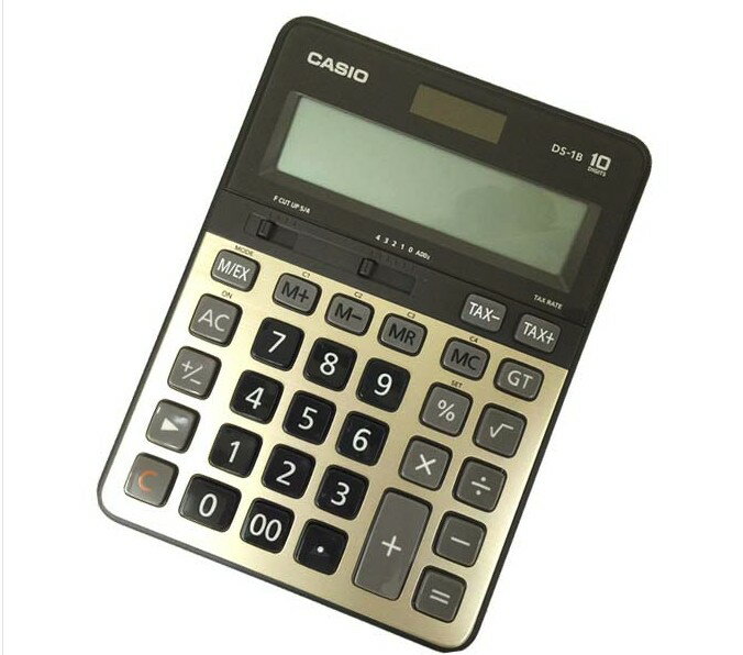 CASIO DS-1B 專業型 商務用計算機 (10位)【APP滿額下單4%點數(單一帳號最高1500點)】5/31止 | 聯盟文具直營店 ...