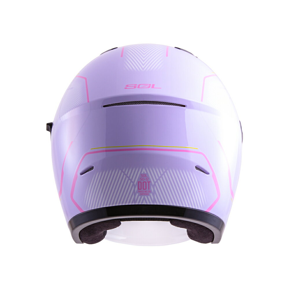 【SOL Helmets】SO-12開放式安全帽 (極光_紫/粉) ｜ SOL安全帽官方商城 | SOL Helmets | 樂天市場Rakuten