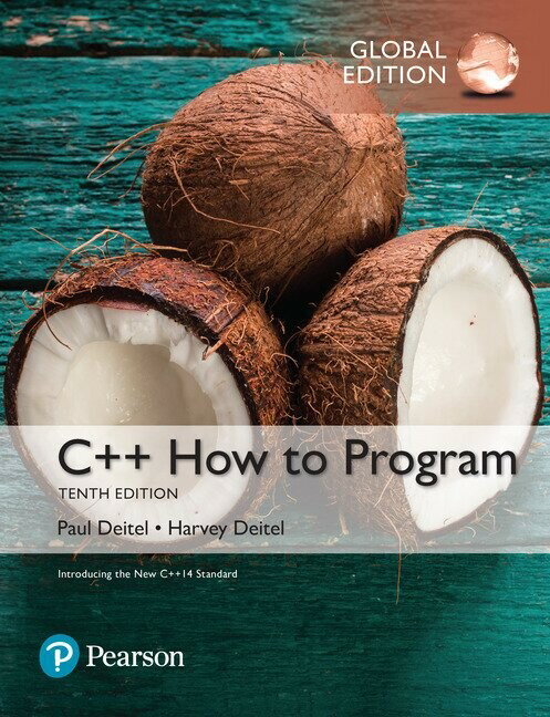 C++ How to Program 10/e Deitel Pearson | 華通書坊 | 樂天市場Rakuten