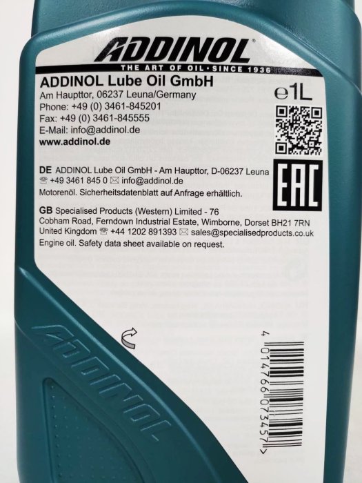 【4%點數】『油工廠』ADDINOL Pole Position 10W50 合成機油 MA2 德國 原裝【樂天APP下單限定】 | 油工廠 | 樂天市場Rakuten