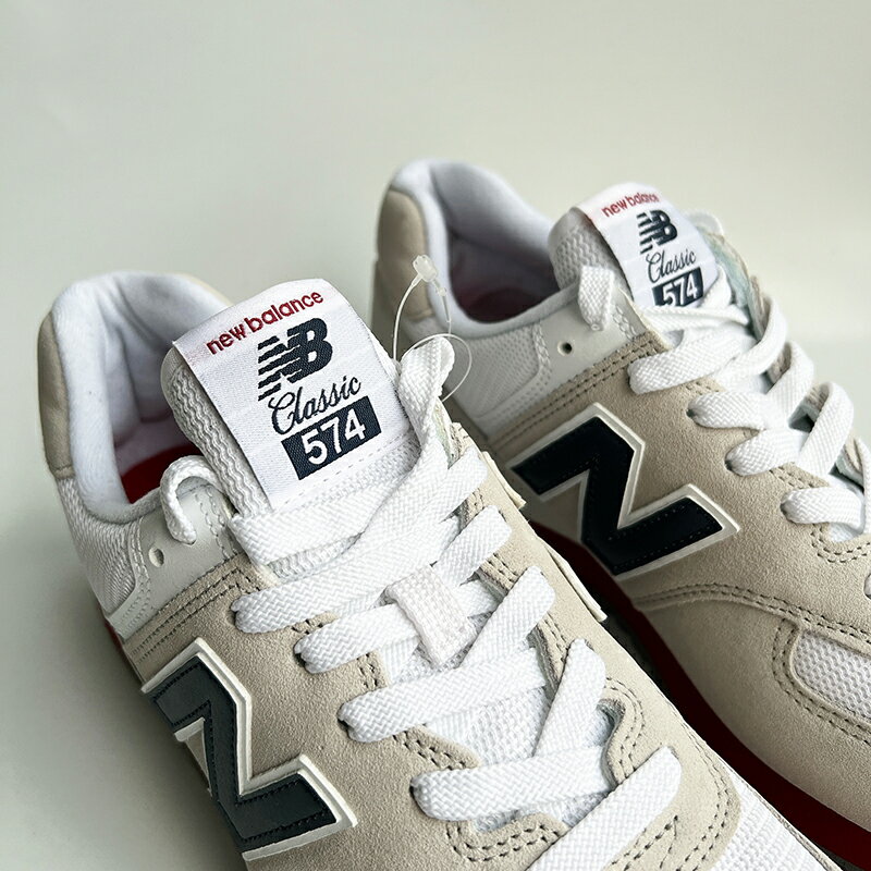 美國百分百【全新正品】New Balance 鞋子 NB 慢跑鞋 板鞋 球鞋 經典 574 米白色 AR75 | 美國百分百直營店 | 樂天 ...
