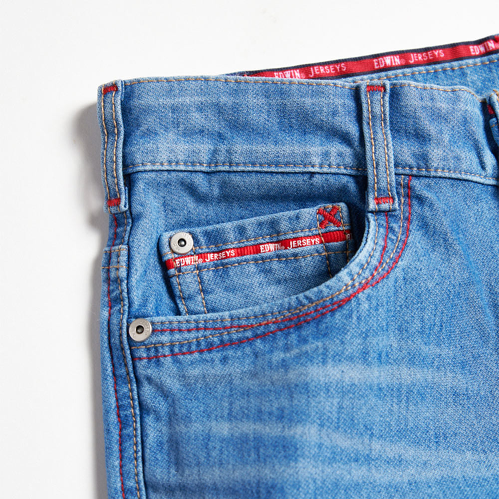 EDWIN 女款 東京紅360°迦績彈力機能極窄管褲 (拔淺藍) | EDWIN官方旗艦店直營店 | 樂天市場Rakuten