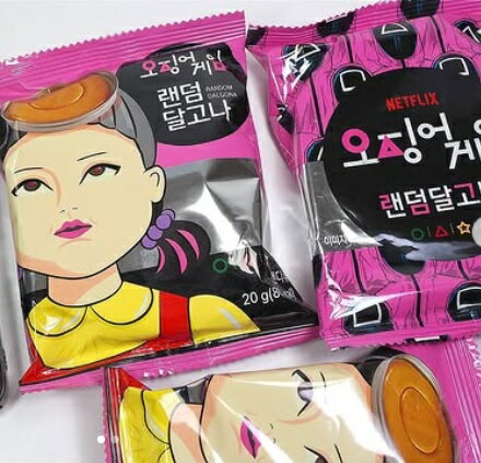 【首爾先生mrseoul】韓國魷魚遊戲 鐵盒椪糖 20g（外包裝隨機出貨.無附針）2027.02.18 | 首爾先生mrseoul | 樂天市場Rakuten
