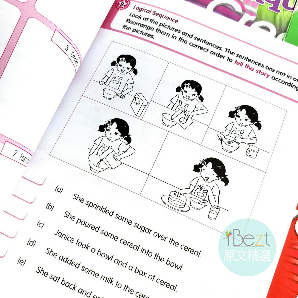 Conquer Creative Writing(六冊) | 創意寫作 |外文 | SAP | 教材 |詞彙 |語法 |填空 |閱讀 |改錯 ...