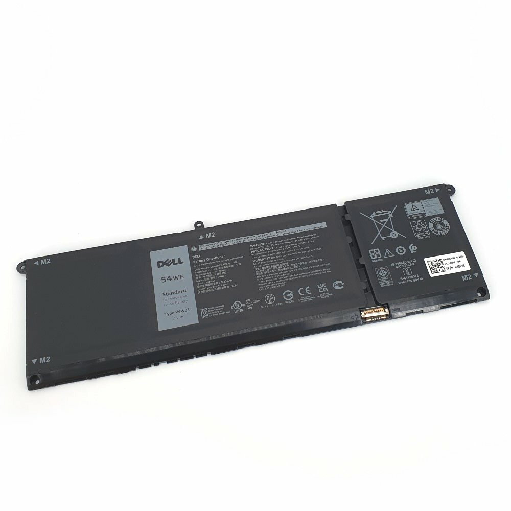 DELL V6W33 54Wh 電池 Inspiron 13 5310 14 5410 5415 5418 5425 15 3510 3511 ...