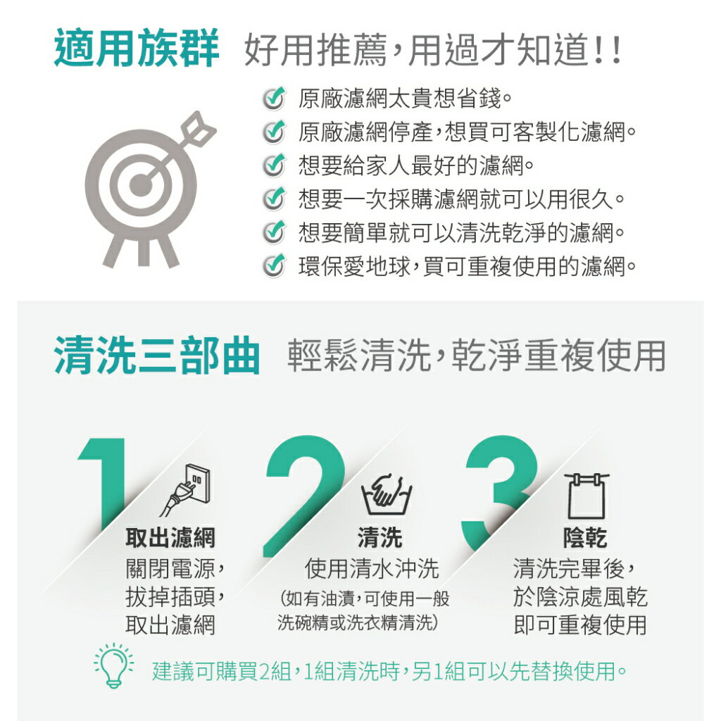 Original Life沅瑢 適用亞都 KJ455G-S4/S4D/VT KJ480G-P4/P4D 空氣清淨機濾網 | originallife | 樂天市場Rakuten