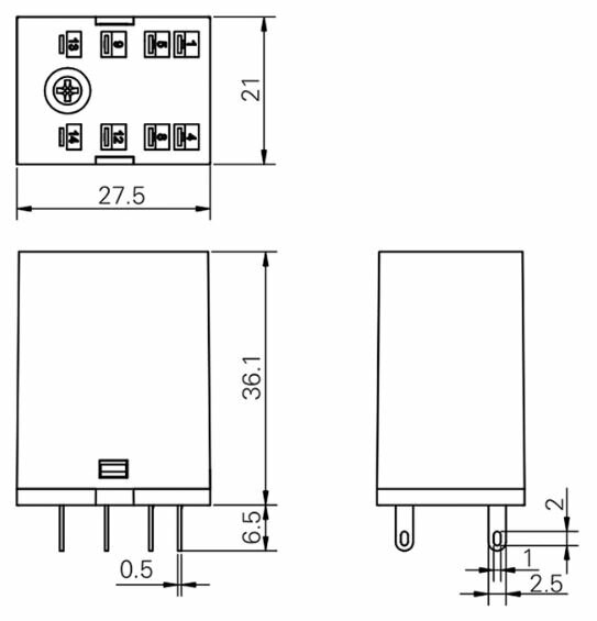 ZJ18FT-2PL 繼電器模組 ,底座18F-2Z-C4 整組出售【佑齊企業 iCmore】 | 佑齊企業電子商城直營店 | 樂天市場Rakuten