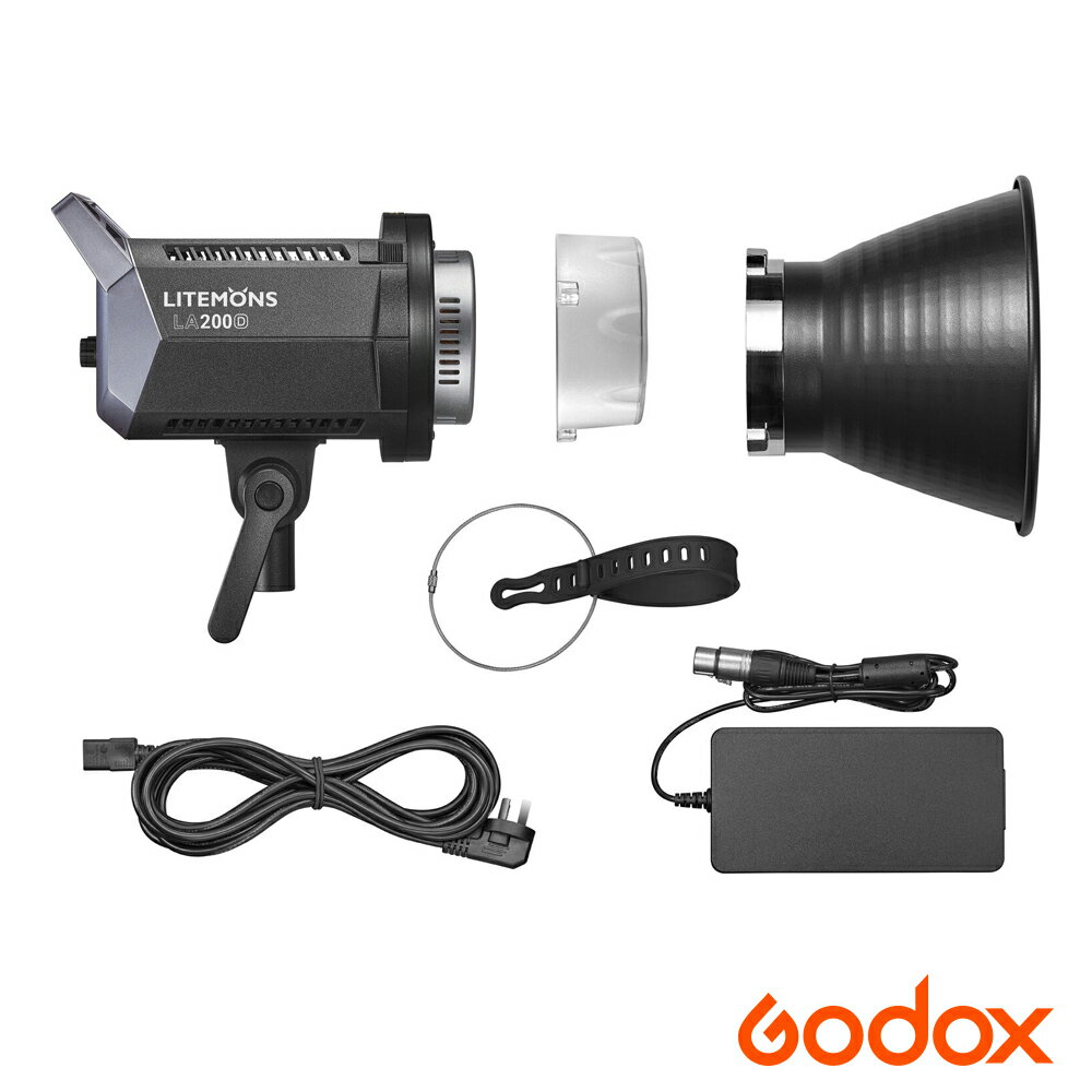 .. GODOX 神牛 Litemons LA200D 白光型 LED燈 5600K 230W 8種特效 持續燈 攝影燈 棚燈 APP 保榮 ...