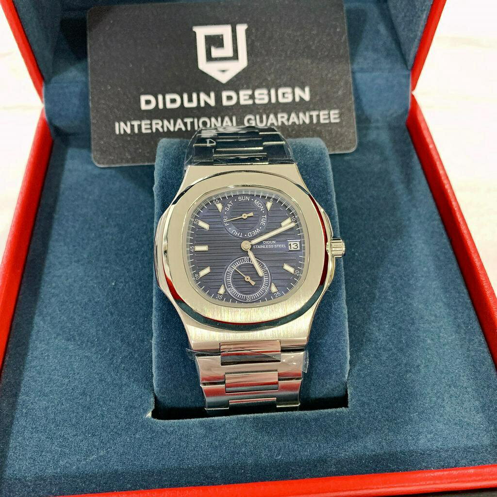 (5色可選)(Little bee小蜜蜂精品) DIDUN 迪頓 石英款 雙日曆鋼錶(白鋼/玫瑰金) | Little bee小蜜蜂精品 | 樂天市場Rakuten