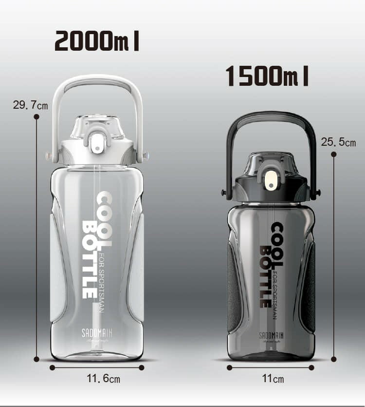 🌟現貨附發票🌟仙德曼 冷飲專用運動酷涼壺1500ML 2000ML 1500CC 2000CC PT1500 PT2000 運動水壺 冷水壺 大容量水壺 環保水壺 吸管水壺 環保隨行杯 寬口水 ...