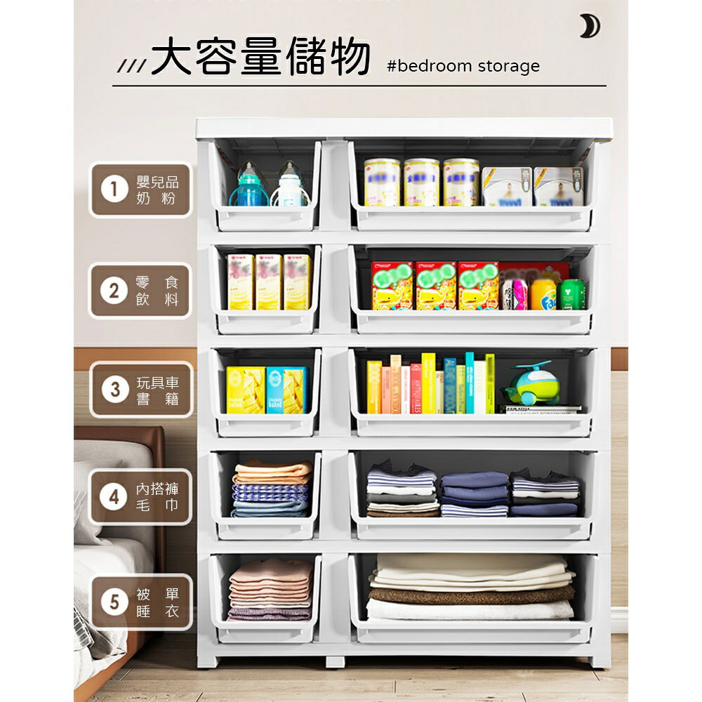 【AOTTO】75面寬大容量歐式附輪五層收納櫃(加大 加寬 收納 置物) | AOTTO創意家居 | 樂天市場Rakuten