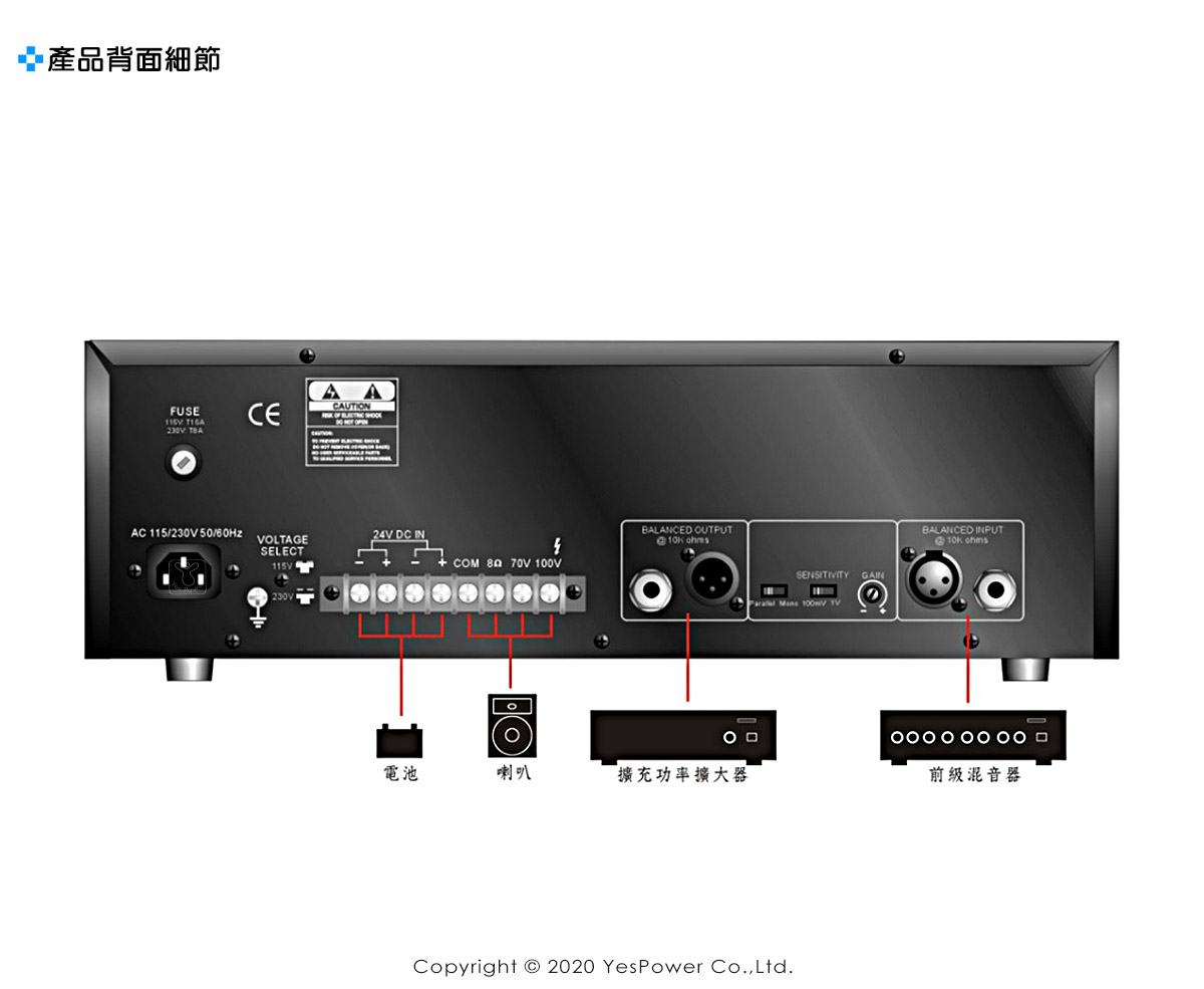 *來電優惠*PA Tech QSB-648E 公共廣播擴大機 功率擴大機 480W輸出 | 悅適影音教學導覽用品 | 樂天市場Rakuten