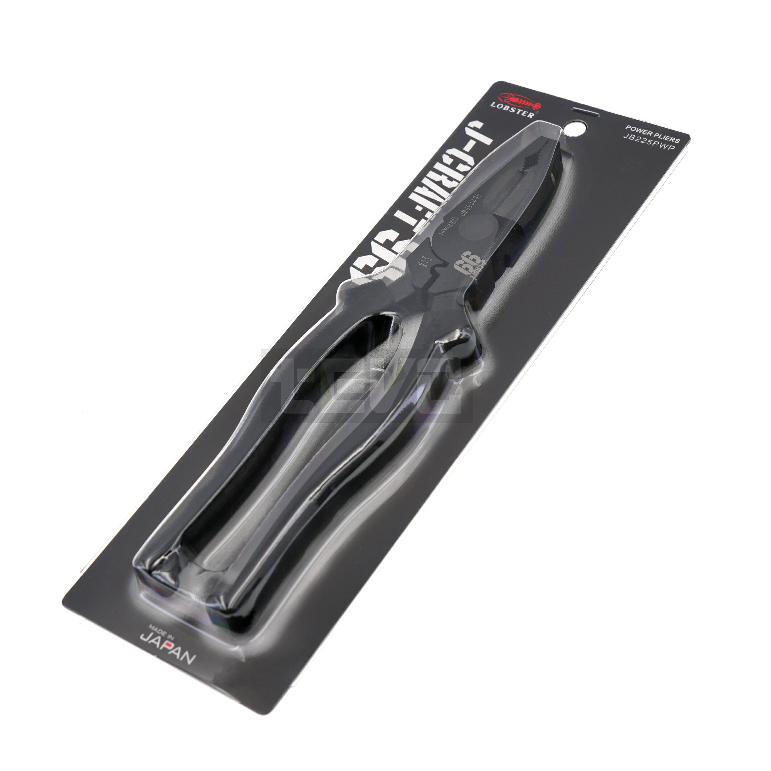 《tevc》日本製 蝦牌 LOBSTER 極致黑 頂級 J-CRAFT99 黑蝦 鋼絲鉗 電工鉗 老虎鉗 附壓接功能 | tevc | 樂天市場Rakuten