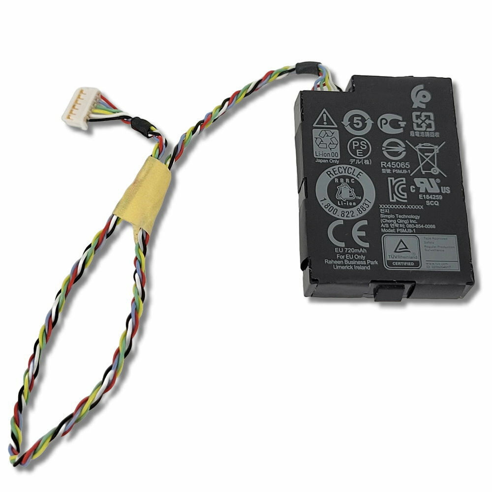 戴爾 DELL P5MJ9 長排線 原廠電池 Poweredge R6525 / R750 Perc H745 / H755n P/N ...
