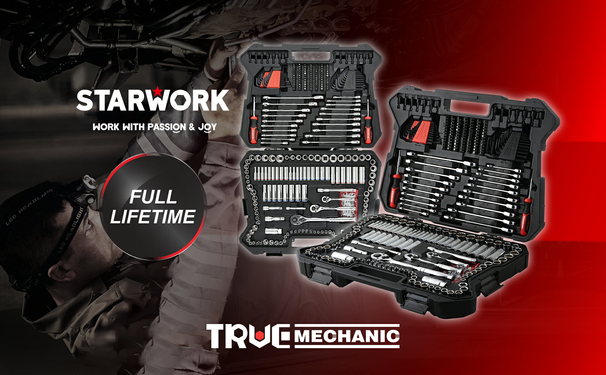 STARWORK TRUE MECHANIC™ 鍛匠 303件套 專業手工具組 汽修工具 維修工具 | STARWORK | 樂天市場Rakuten